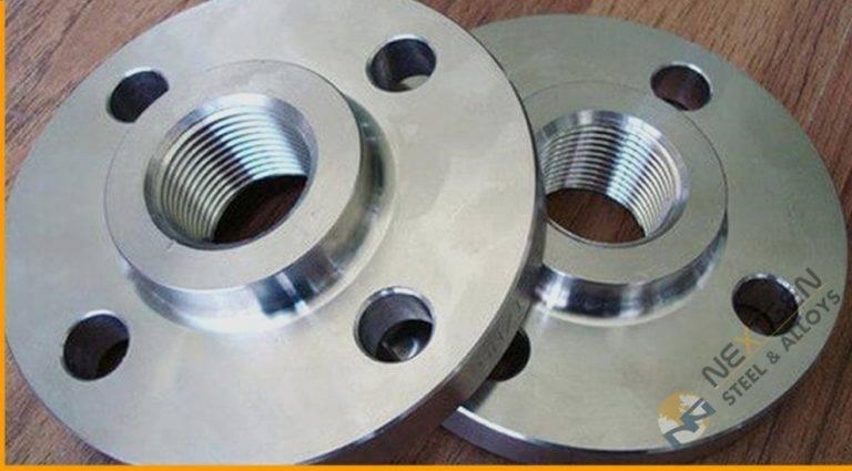 Titanium Threaded Screwed Flanges Manufacturer and Supplier - NG Steel